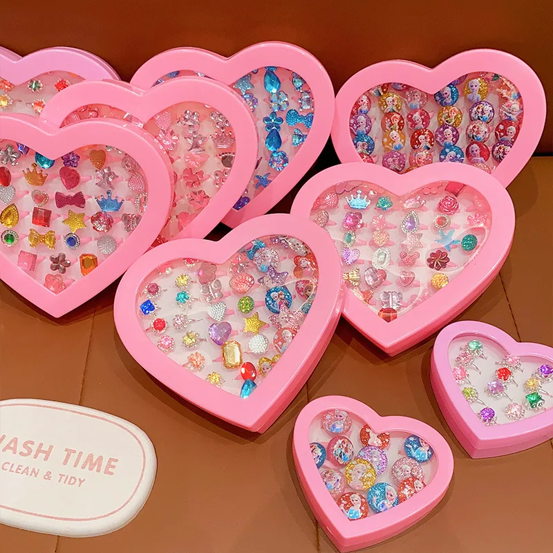 Alibaba.com: Adjustable Bling Cute Cartoon Plastic Resin Ring Kids ...