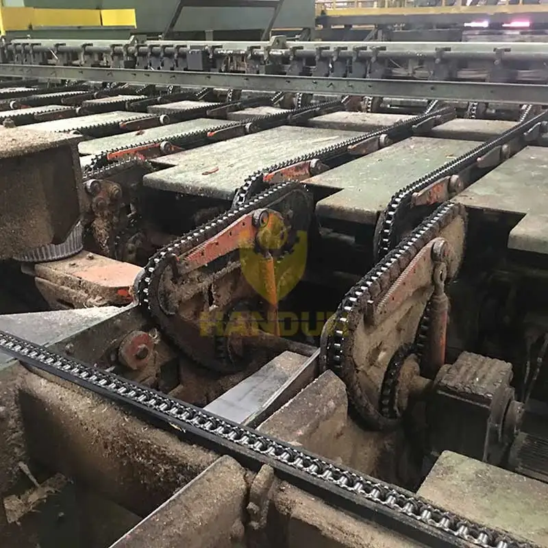 Sharp Top Roller Conveyor Chain for Wood Industry by Handun