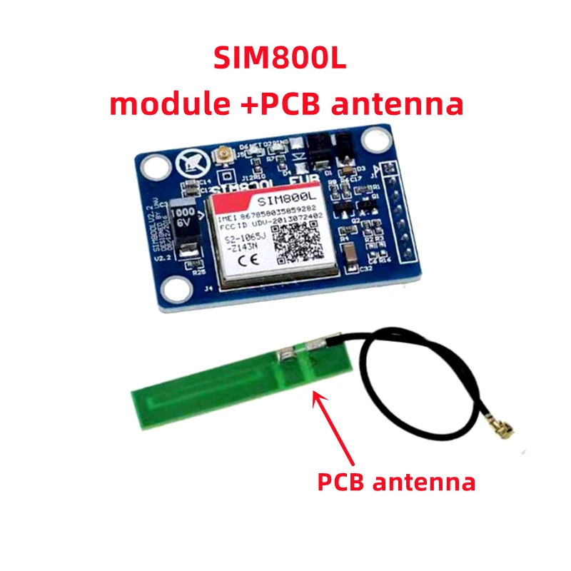 GSM GPRS 4 Frequency with 5V Serial Port Available SIM800L for Module ...