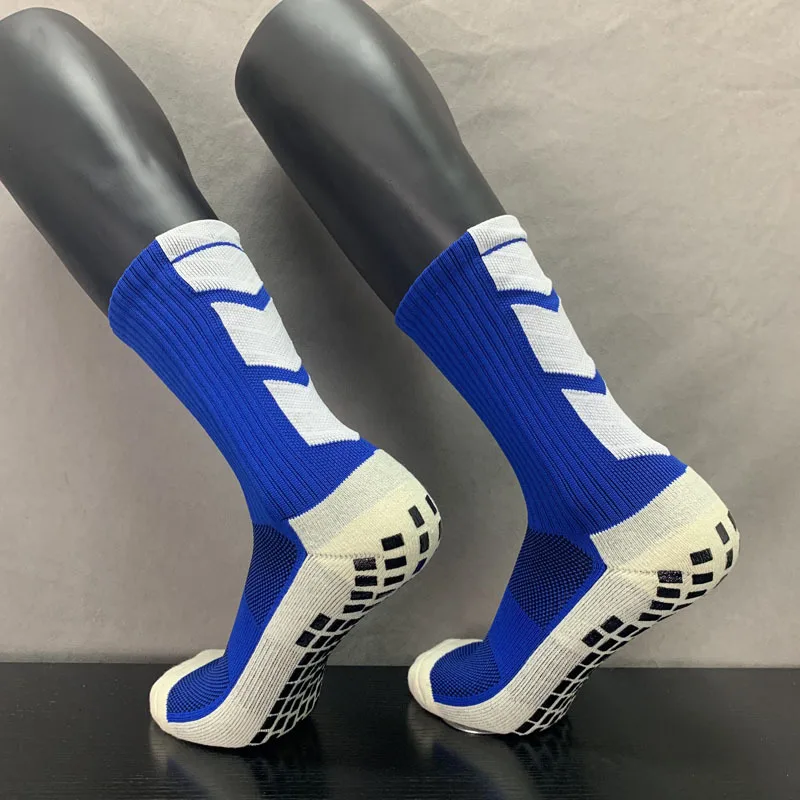 High Quality Custom Anti Slip Athletic Soccer Grip Socks