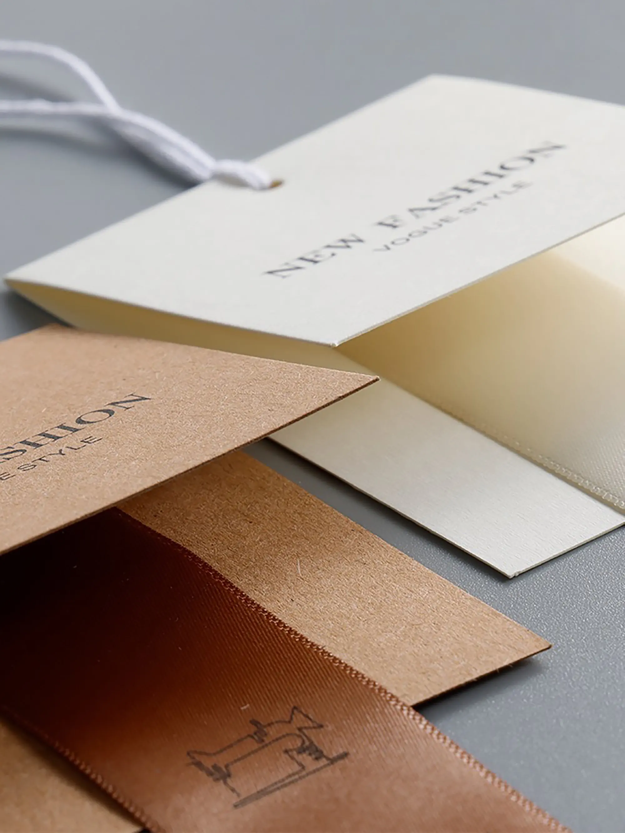 Custom Brand Name Logo Swing Ticket Hang Tag For Jeans And Clothing ...