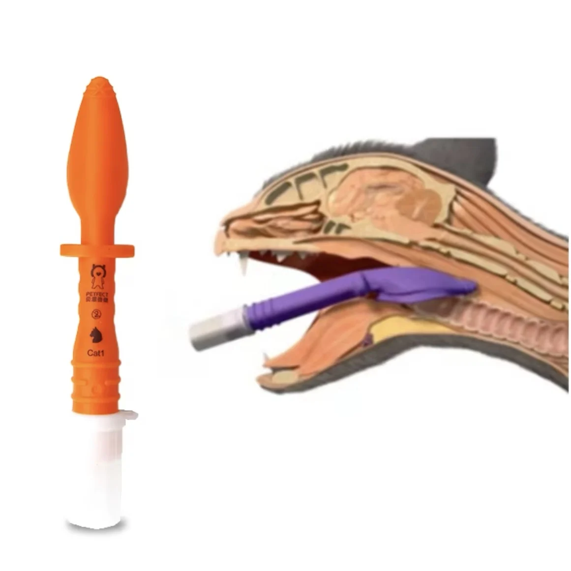 Veterinary Endotracheal Tube Airway Device Cat Blind Intubation for Pet ...