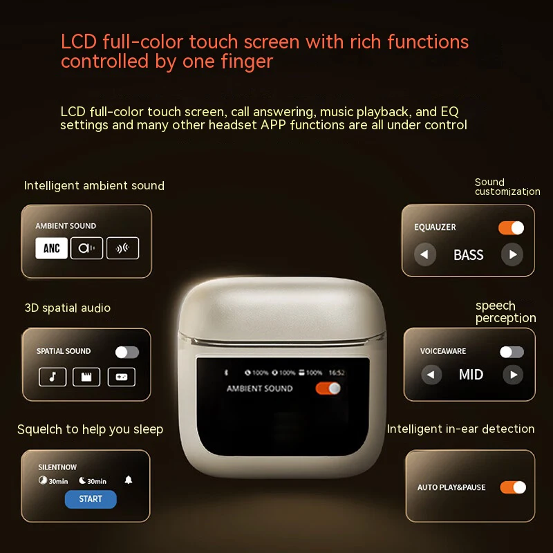 V8 Tour Pro 2 Hifi Stereo Anc Enc Noise Cancelling Fast Charge Wireless ...