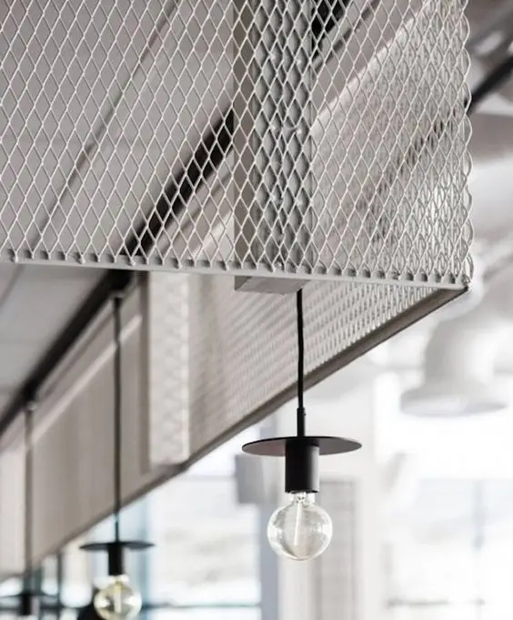 Decorative Aluminum Expanded Metal Mesh for Interior Ceilings