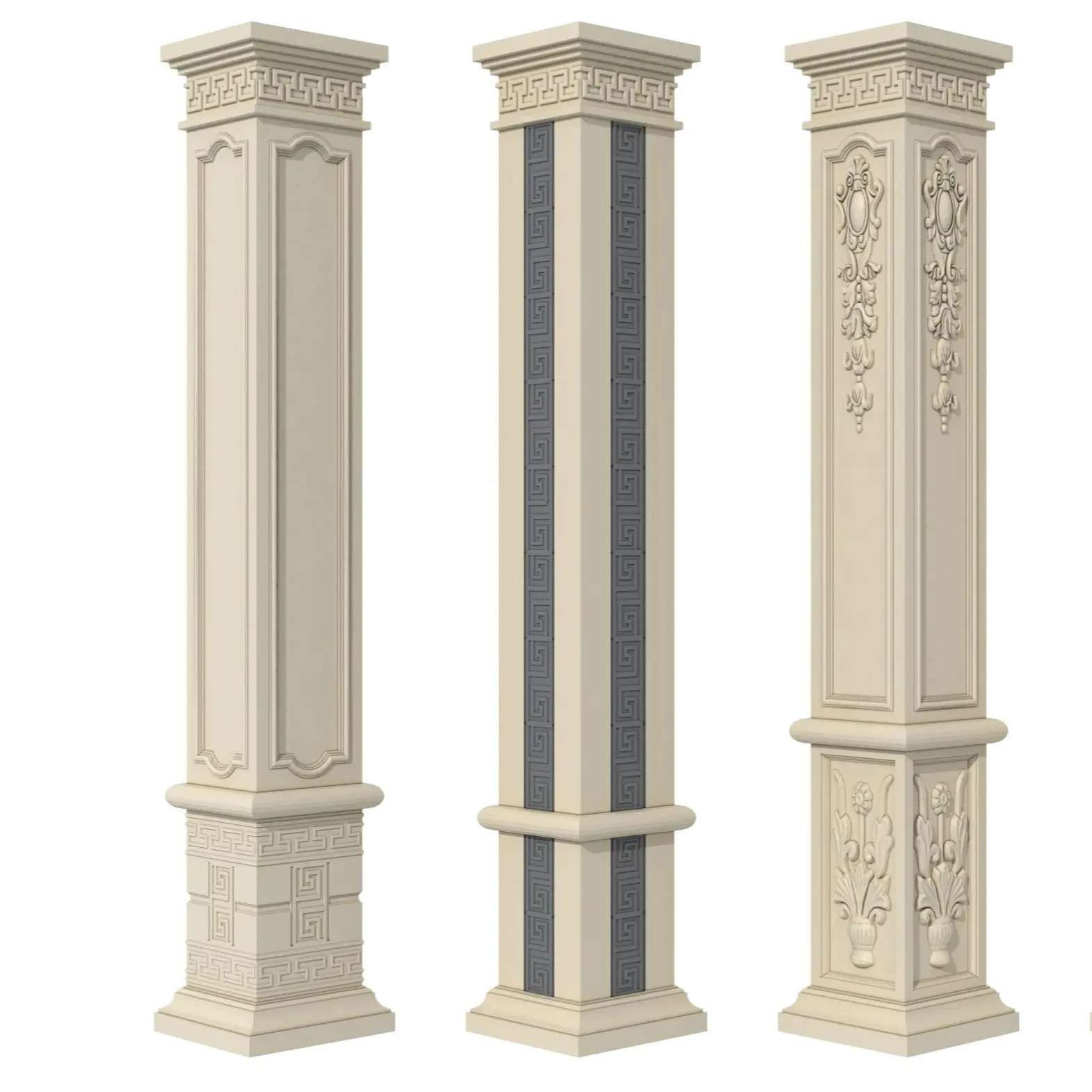 Concrete Pillar Molds Roman Pillars Mold Concrete Pillar Column Machine ...