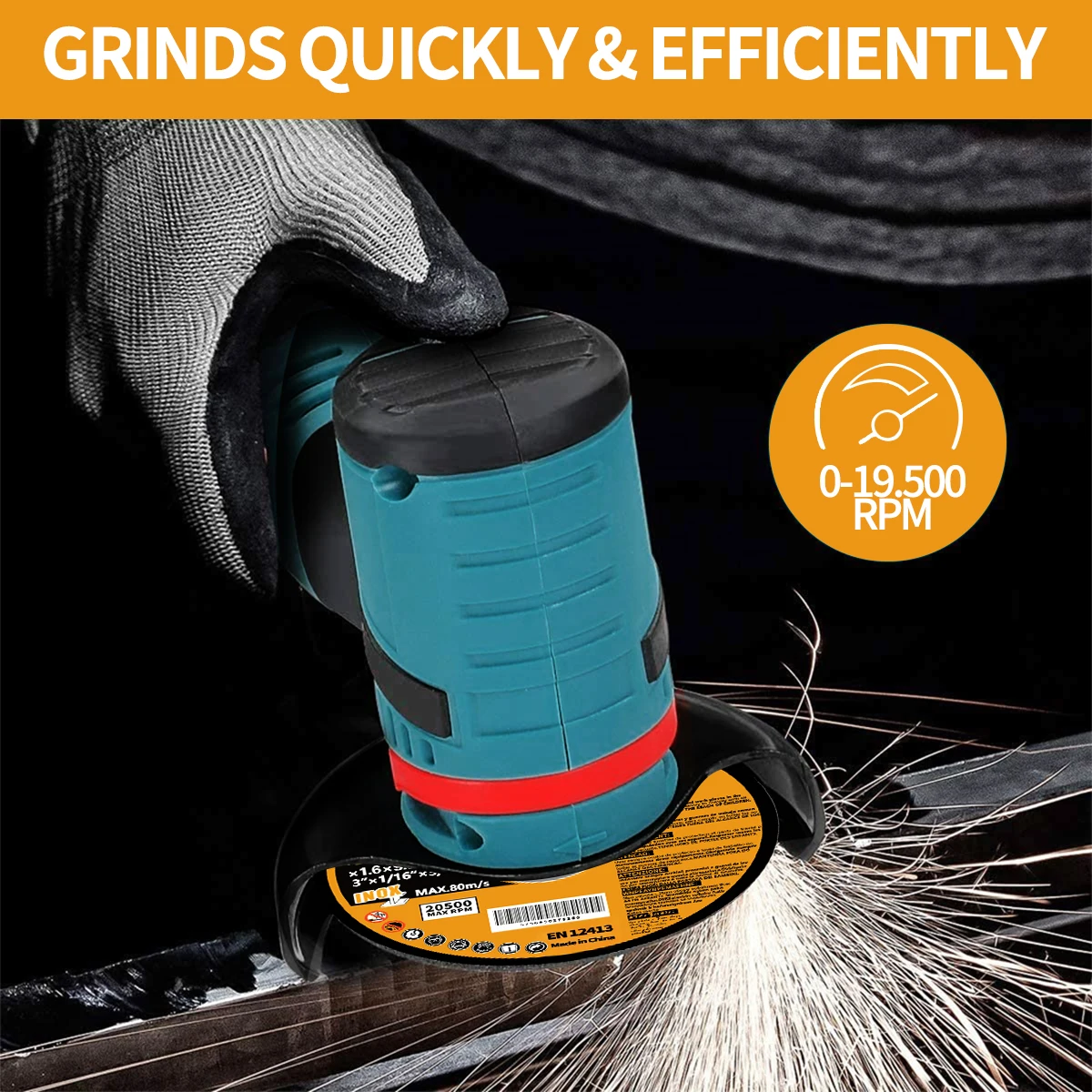 3 Inch Cut-off Wheel Cutting Disc For Metal Stainless Steel Cutting ...