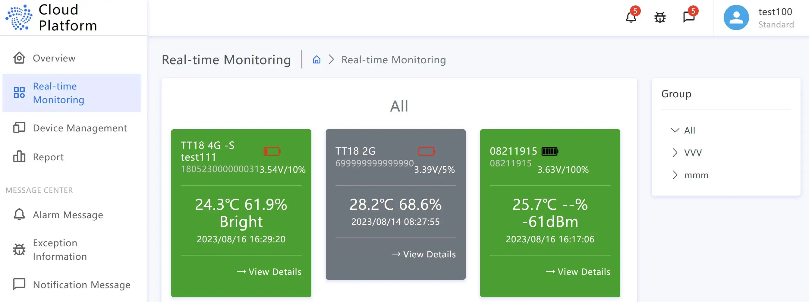 TAG09 Lorawan Sensor - Reliable Temperature & Humidity Logger