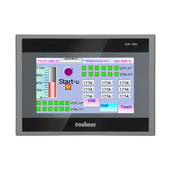 Coolmay 7 Inch Plc Hmi Combo Support High Speed Outputs For Packing ...