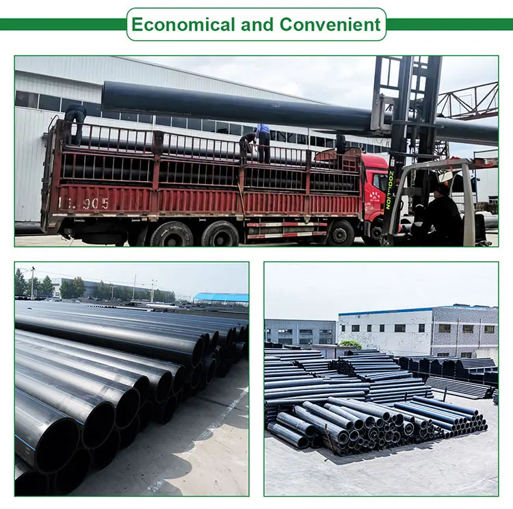 Large Diameter High Density 1800mm Sdr 11 Pn12 16inch Dn400 Plastic Polyethylene Pe 100 Pe Water ...