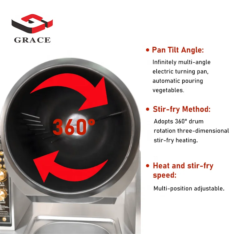 GRACE AI Cooking Robot - Efficient Stir Fry Solutions