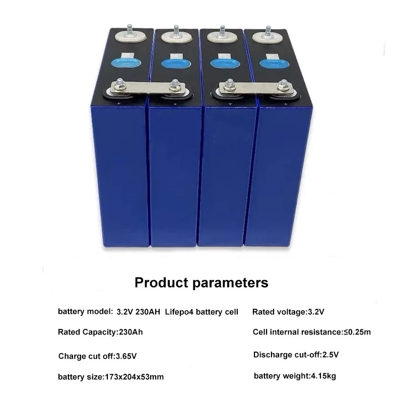 3.2v Lifepo4 Battery Cell With Terminal Long Lifepo4 Battery 6000 ...