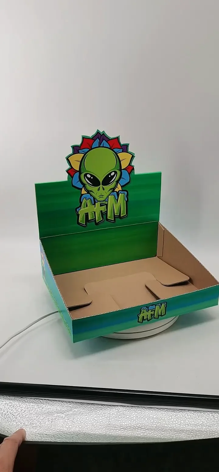 Promotional Corrugated Pos Counter Pdq Display Box Cardboard Counter ...