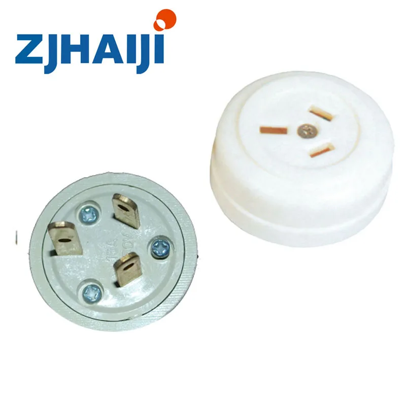 IMPA 792906 Marine Plug Receptacle - Phenol Resin, 3pin