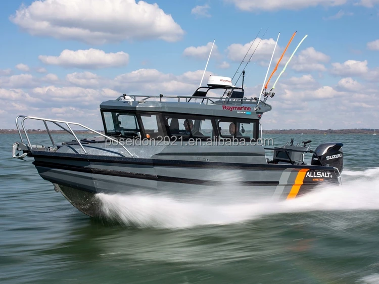 11M 36ft Cruiser Boat New Design Aluminum Fishing Vessel High Speed ...
