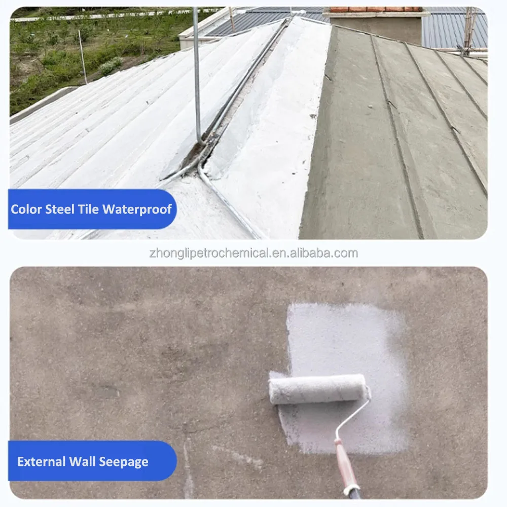 Polyurethane Waterproof Roof Coating Polyurethane Roof Paint Coat ...