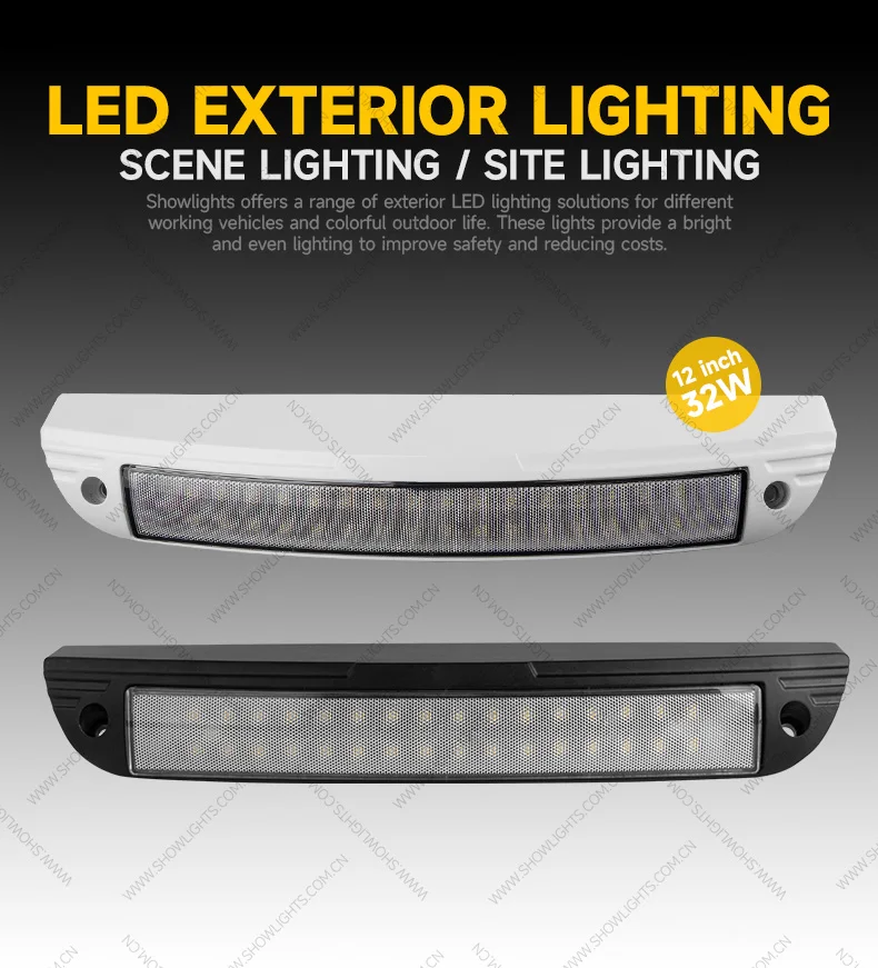 Ip67 Truck Trailer Roof Top Side Exterior Light Bar Ambulance Polilce ...