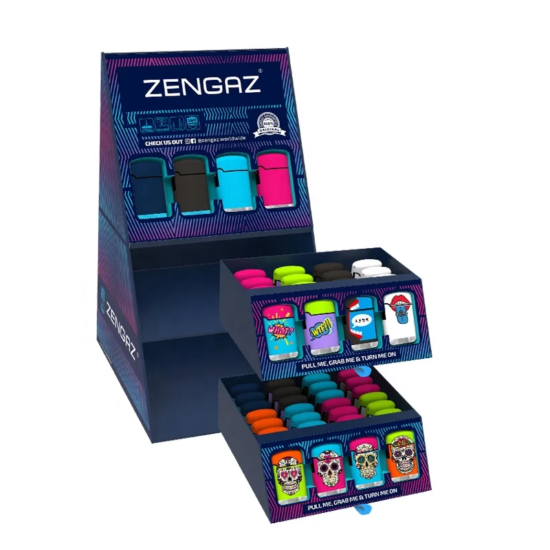 Zengaz Zl-3 Trending Cube Display Box Unique Cigarette Smoking Jet ...
