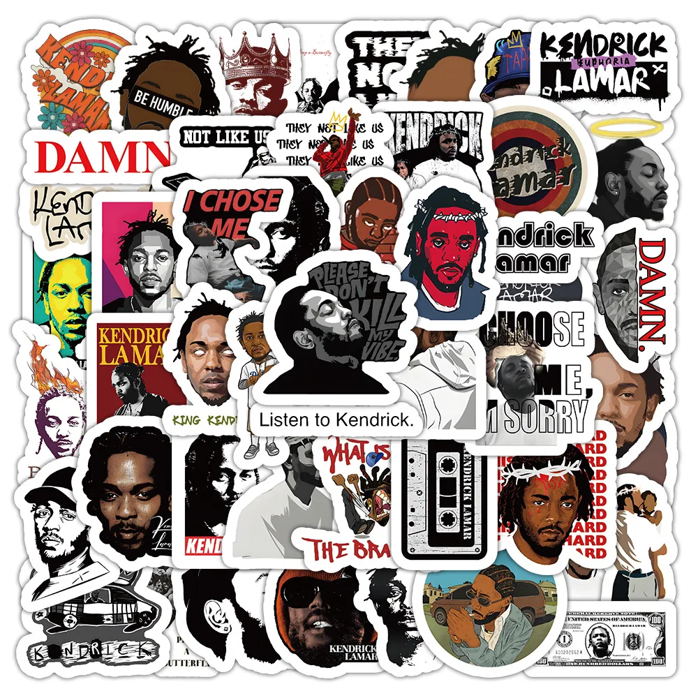 Alibaba.com: 50Pcs Kendrick Lamar Graffiti Stickers, Kiss Cutting ...