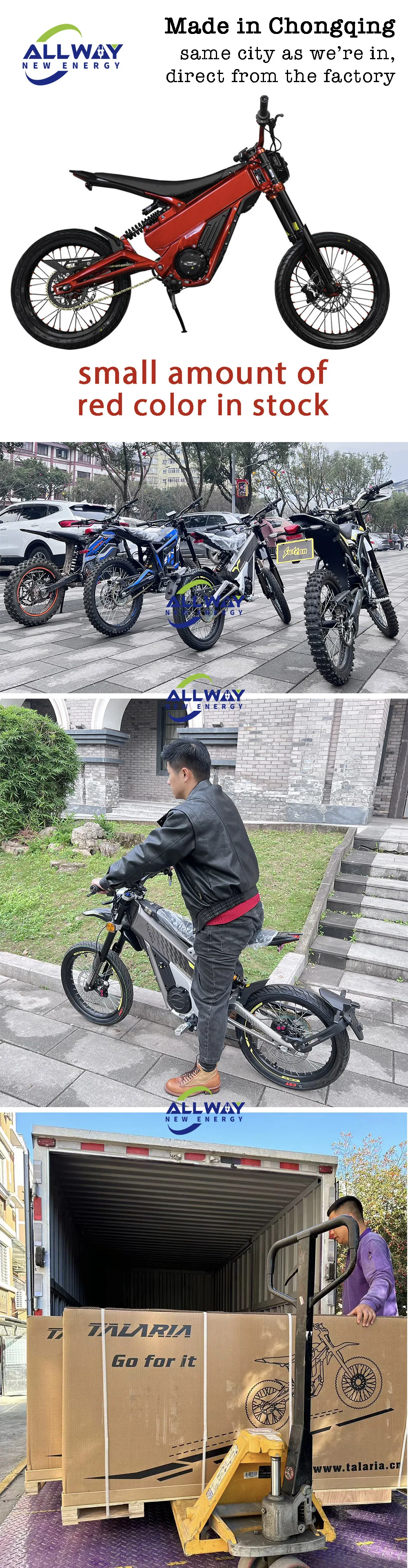 Talaria Manufacturer Supplier 5000w Electric Motocross Motorcycle ...