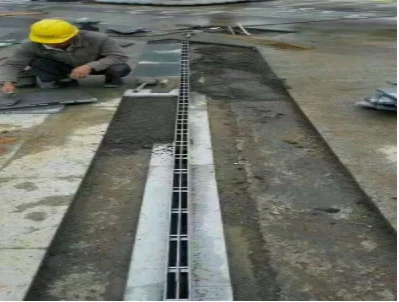 Building Materials Gutter Trench Drain System Rain Trench Drain ...