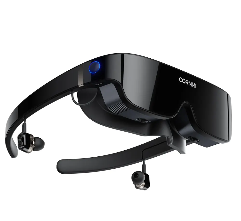 Immersive 3D Smart Glasses Stock Virtual Reality Head Mounted Display for Private Cinema ...