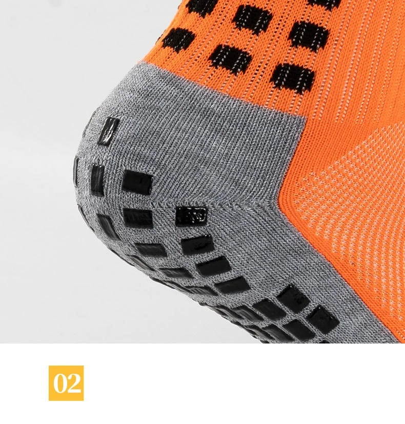 Custom Outdoor Breathable Running Cycling Socks Anti Slip Grip Soccer ...