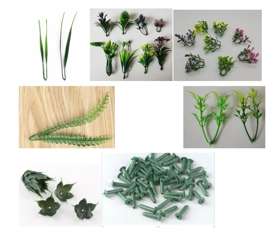 Automatic Making Artificial Plastic Flower Injection Molding Machine ...