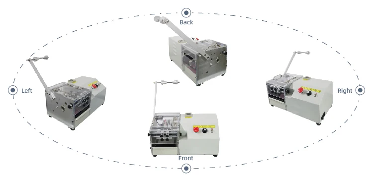 Manual U Type Resistor Axial Lead Bend Cut & Form Machine Resistor ...