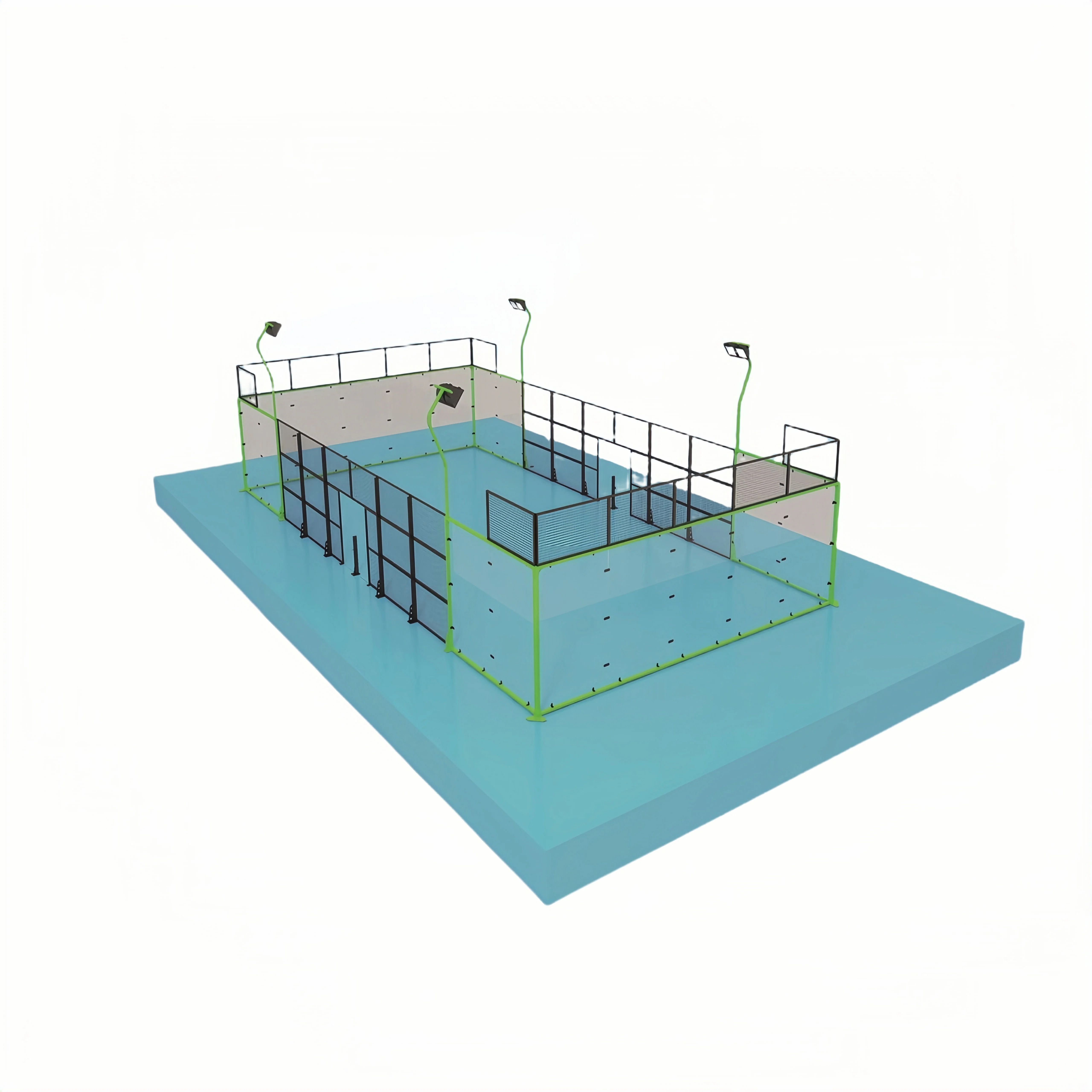 Whale Sports Portable Tennis Court Mobile Design Court Padel Complete ...