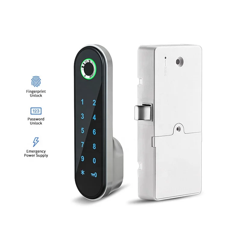 Smart Security Biometric Fingerprint Digital Password Keypad Door Lock ...