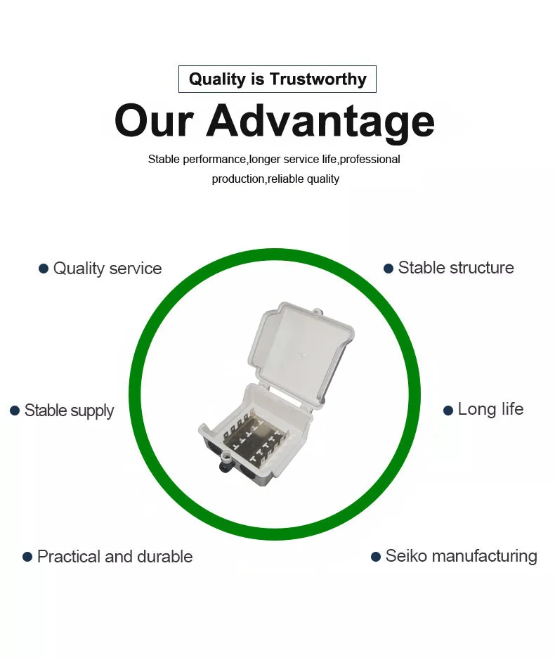 50 Pairs Outdoor Waterproof Telephone Distribution Box For Krone Module ...