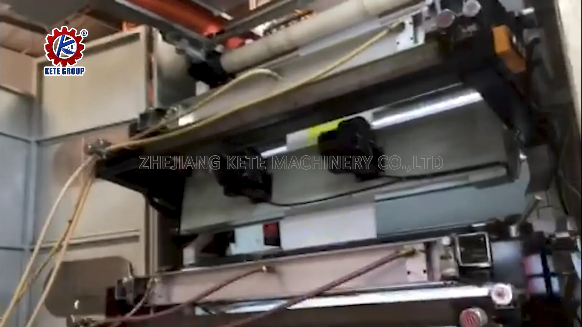 Two Color Flexo Printing Machine For Nonwoven Fabric Plastic Film Flexo ...