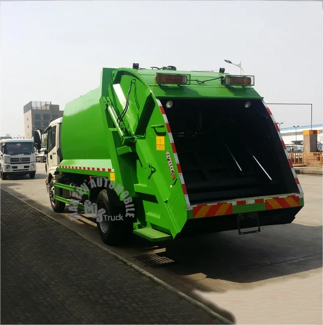 Foton Small New 7cbm 8 Cubic Meters 6tons 7tons 8m3 Compactor Garbage ...