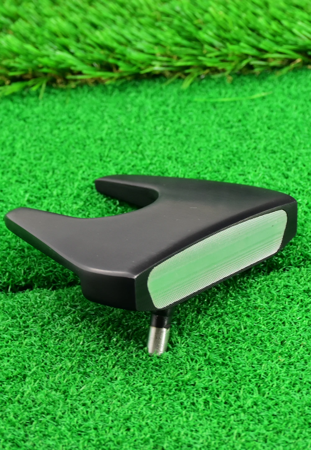 High Quality Golf Club Black Men's Custom Right Hand Mallet Golf Putter ...