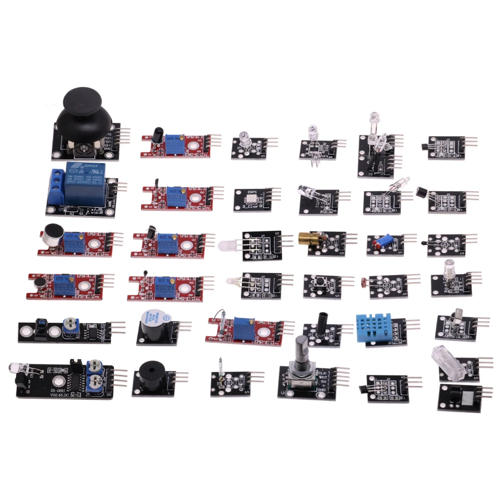 45 in 1 Sensors Modules Starter Kit for Arduino - R3 MEGA2560