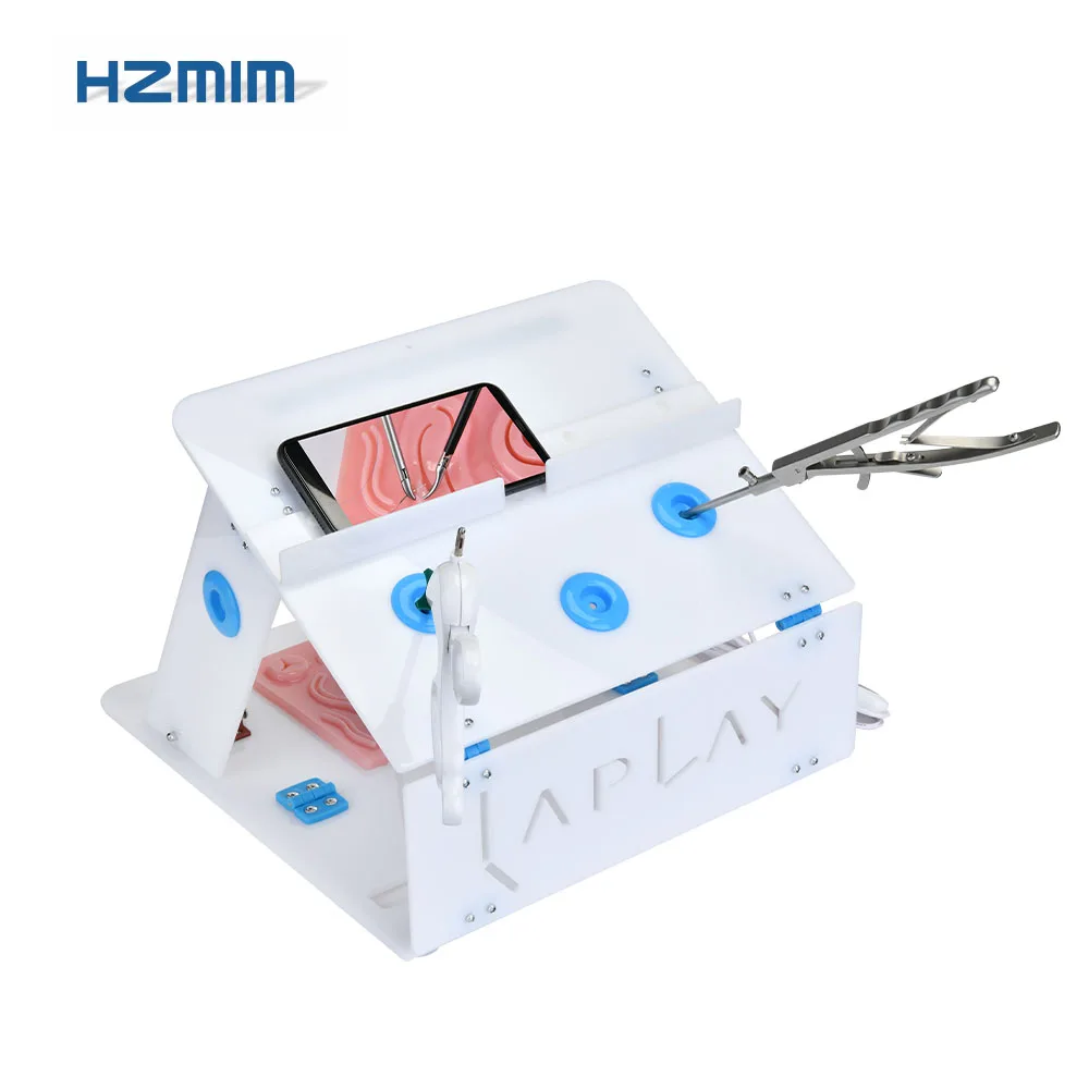 HD 1080P Laparoscopic Simulator Trainer Box - 4 Modules
