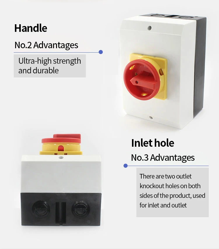 Open Electric High Quality DC AC Waterproof 20A Switch