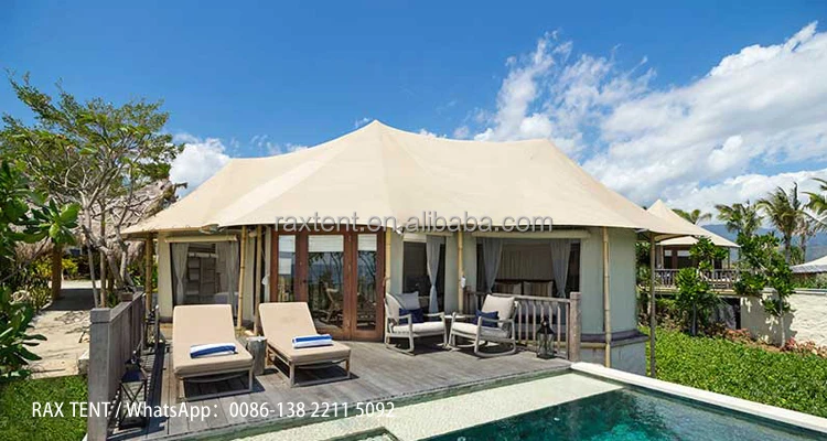 100 SQM Tent House for Permanent Living - Luxury & Durability