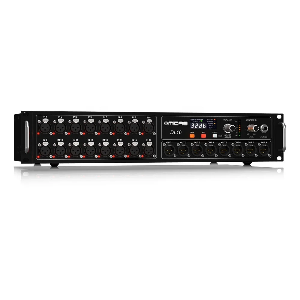 Midas DL16 Stage Box 16 Inputs & 8 Outputs Use With Midas M32 Series ...