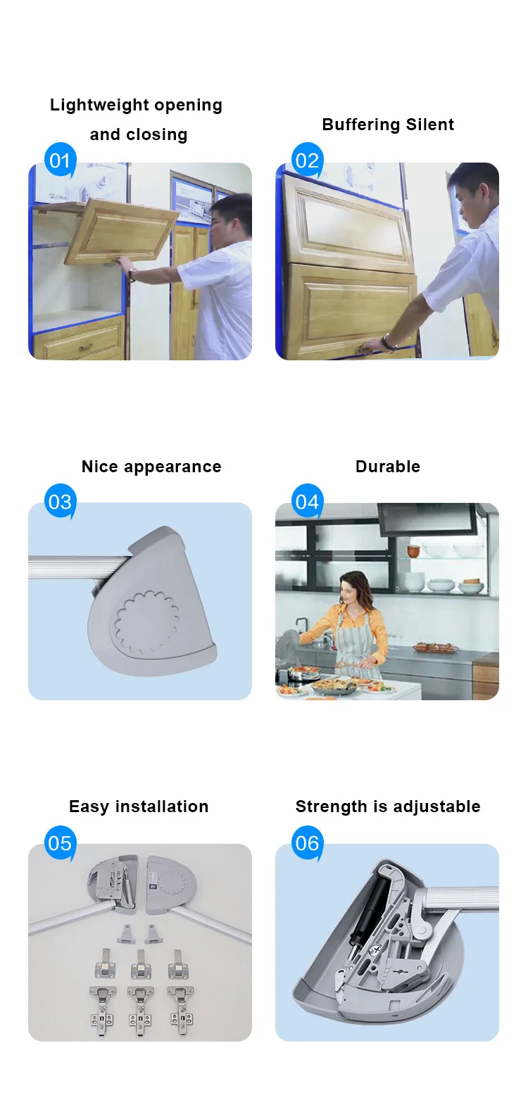 Bifold Lift Assist Mechanism for Upward Opening Flap Doors