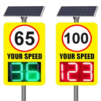 Car Speed Limit Detector Measuring Display Radar Speed Display For ...