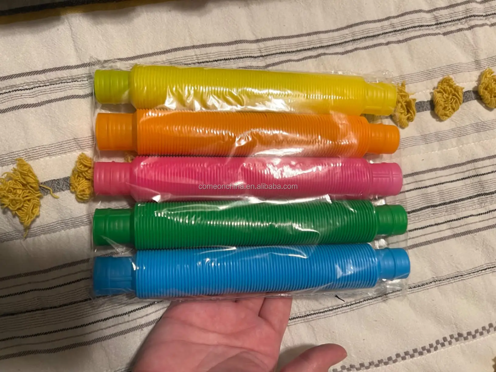 OEM Pop Tube Fidget Toy Toddler Backpack - Sensory Fun