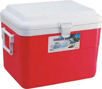 42l Big Cooler Box With Lock And Handle - Buy Plastic Cooler Box ...