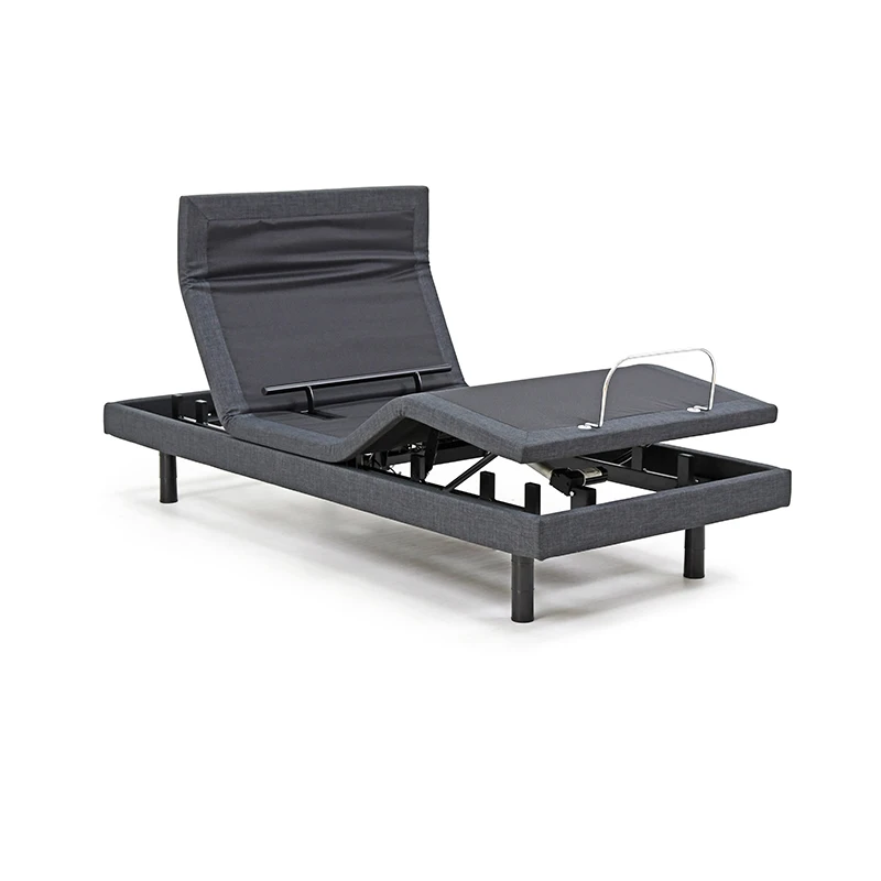 Okin Motor Electric Adjustable Bed Frame With Massage Adjustable Bed ...