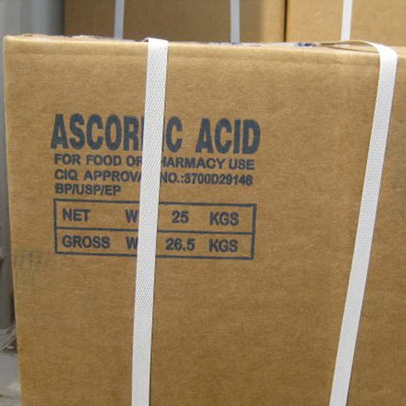 Kosher Halal Pure White E300 Food Additive Ascorbic Acid