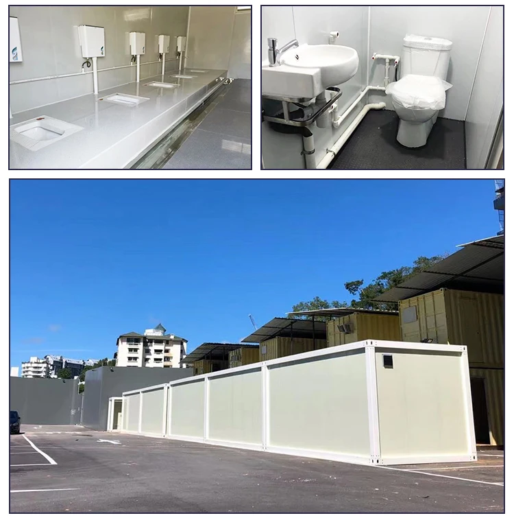 Luxury Mobile Toilets - Durable, EPS Wall Panel Public Toilets