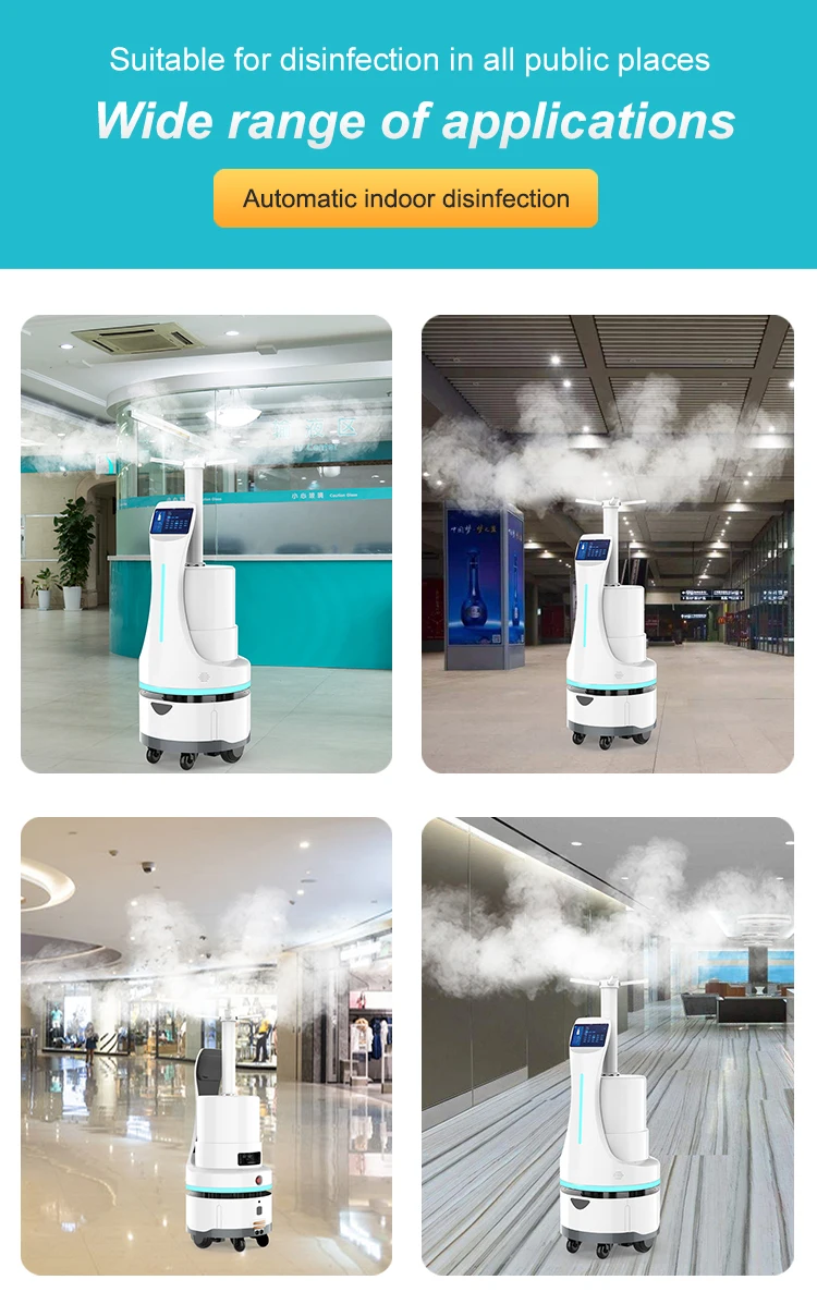 Unmanned Security And Disinfection Robot Autonomous Robots In ...