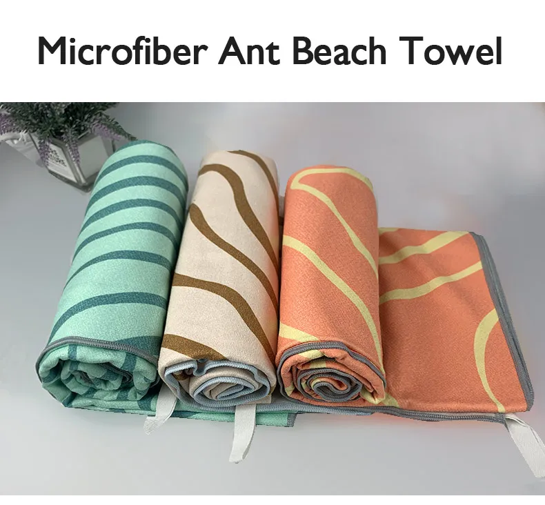 Quick-dry Eco-friendly Microfiber Beach Towel - Custom Oem/odm Available