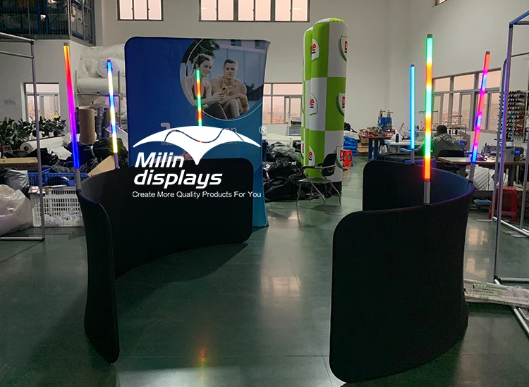 Portable Overhead Photobooth Enclosure Backdrop 360 Degree Spin Booth ...