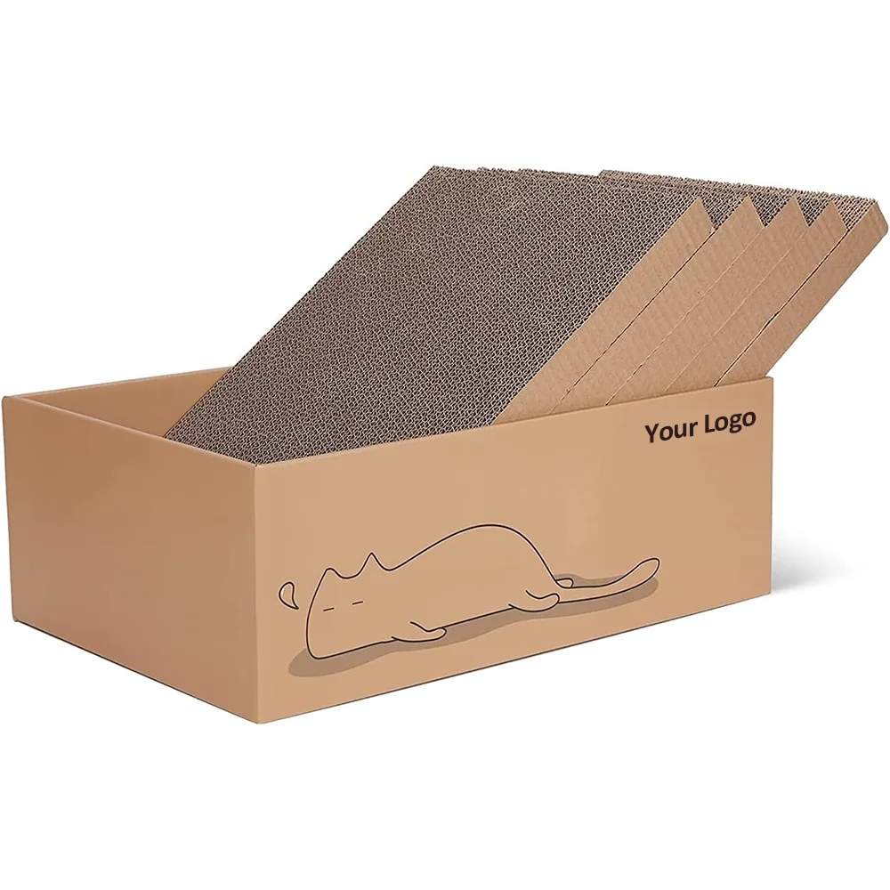 Pack of 5 PCS Cat Scratching Boards 11.4 Inch Width Ex-Large Cat ...